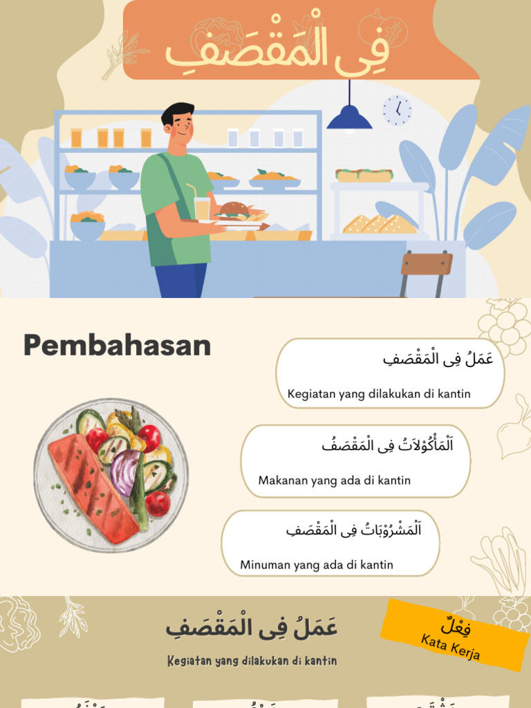 فِى الْمَقْصَفِ (Di Kantin) | PDF