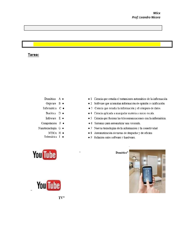 TRABAJO PRACTICO 1 Nticx | PDF