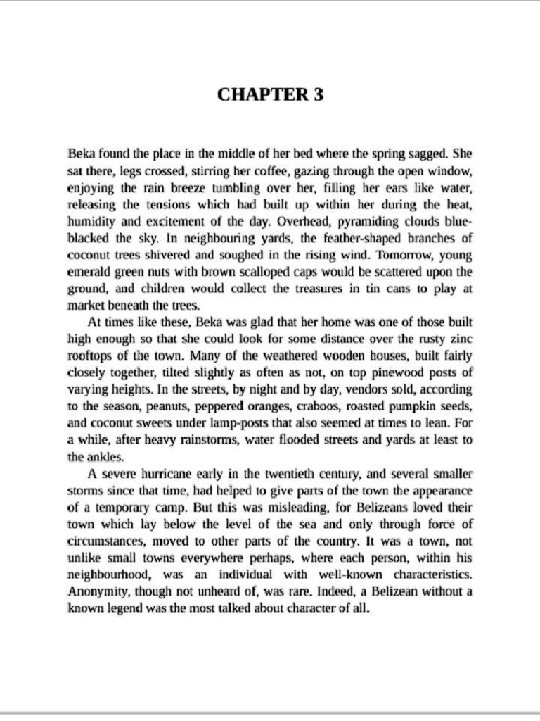 Chapter 3 - Beka Lamb by Zee Edgell | PDF