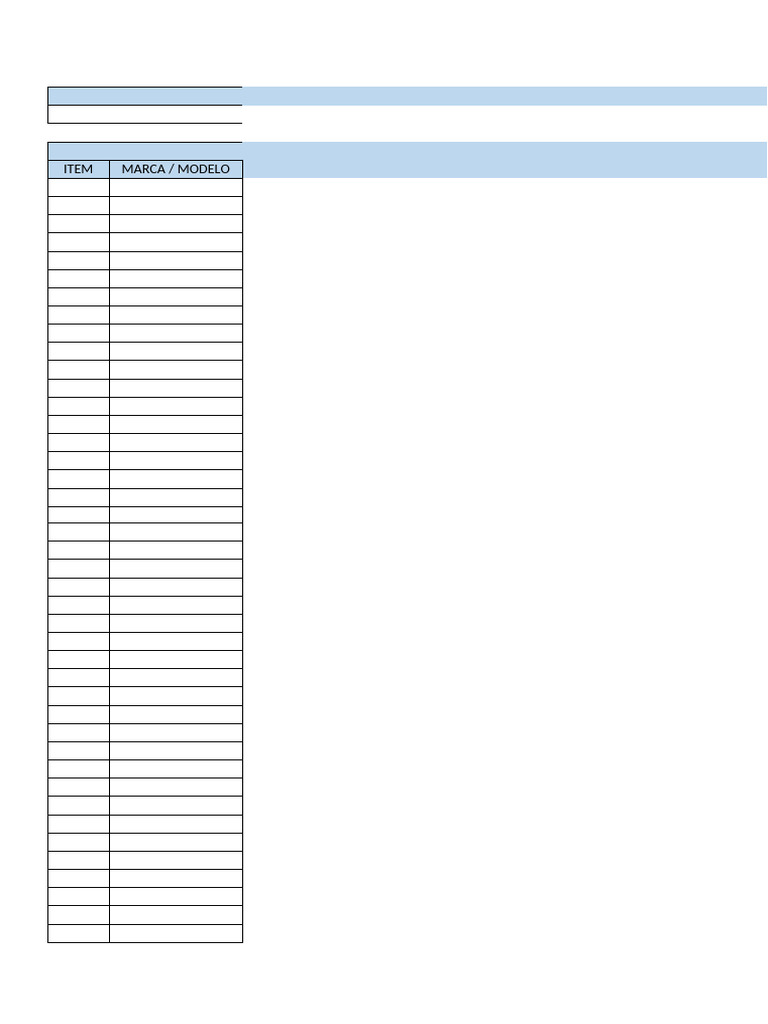 Modelo Planilha Ponto A Ponto Técnico - Ccs | PDF