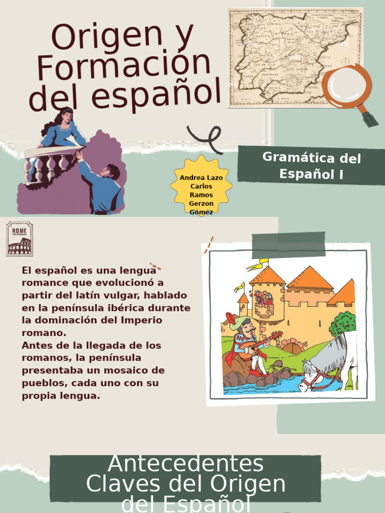 Origen y Formación del español | PDF | latín | Lengua española