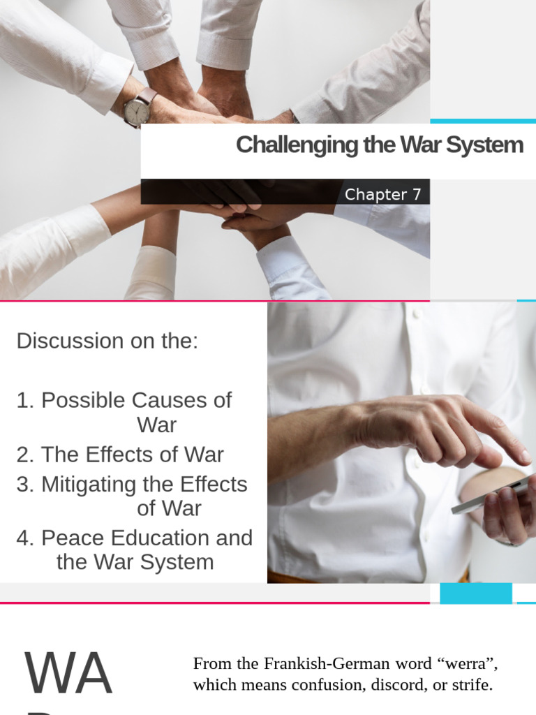 Causes and Effects of War Explained | PDF | Cluster Munition | Arms Control