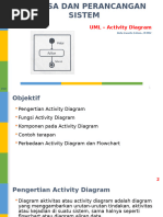 Makalah Materi (UML) Activity Diagram Dan Contoh Kasus | PDF