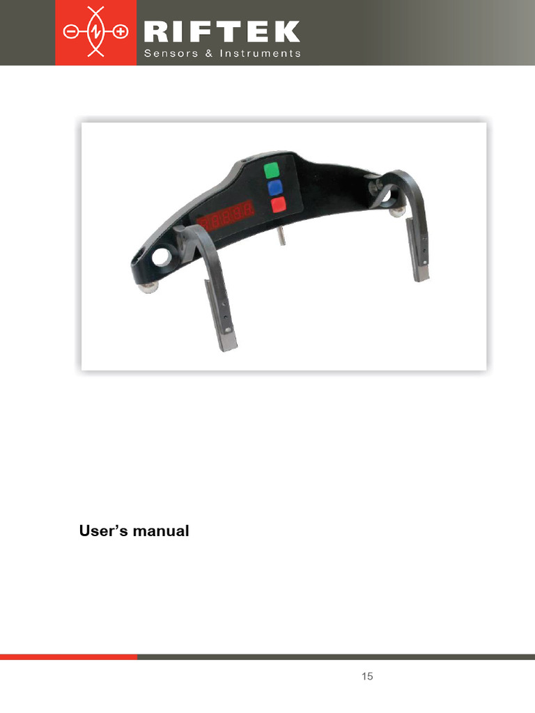 Wheel Diameter Gauge User Manual | PDF | Calibration | Computer File