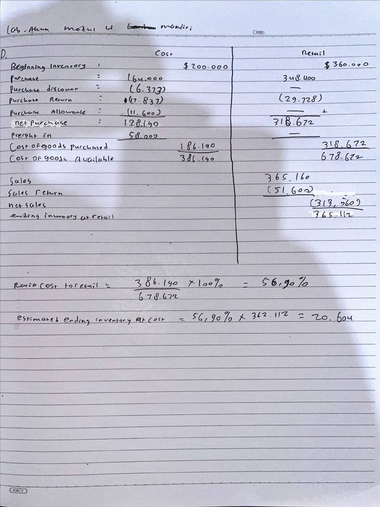 PR Kuliah TGL 16 Mei 2025 (Inventory) | PDF