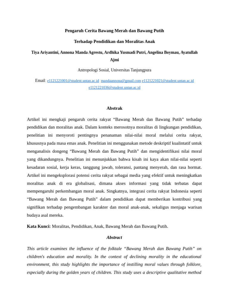 Artikel Folklore (UTS) (2) (1) Baru | PDF