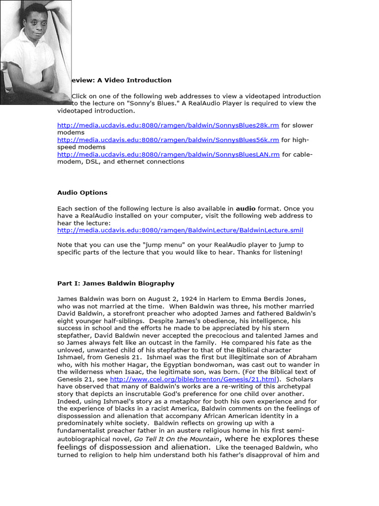 Sonnys Blue by James Baldwin | PDF | Jazz | Racial Segregation In The ...