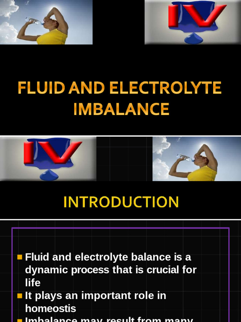 Fluid and Electrolyte Imbalance Guide | PDF | Physiology | Medical ...