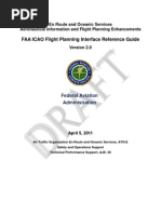FAA Flight Planning Message Guide | PDF | Air Traffic Control ...