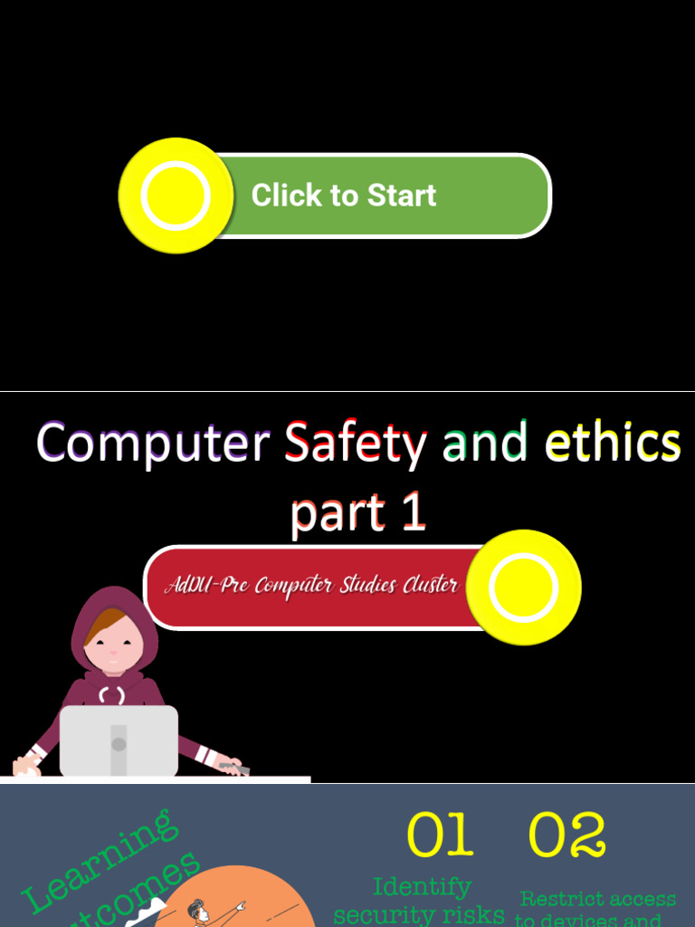 Computer Safety and Ethics Part 1 | PDF | Spyware | Malware