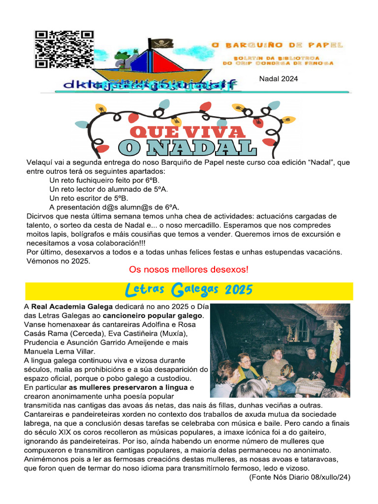 Barquinho Nadal | PDF