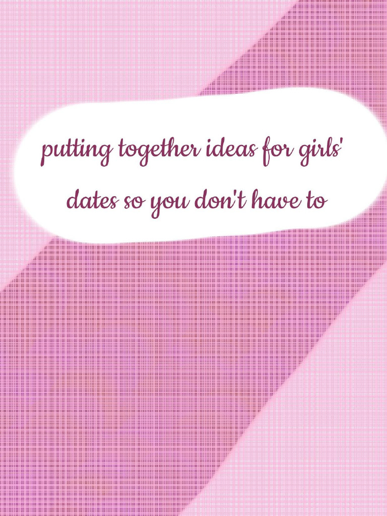 Girls'dates | PDF