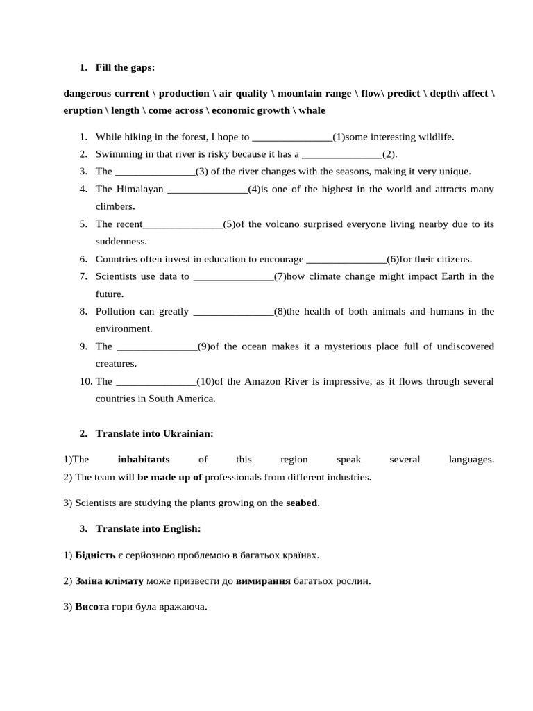 Unit 5 Voc - Test Focus 3 | PDF