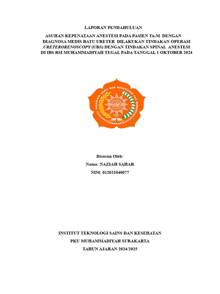 LP Askan Batu Ureter | PDF