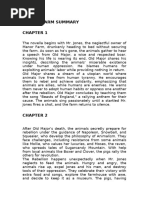 Animal Farm Chapter 1-10 Summary | PDF