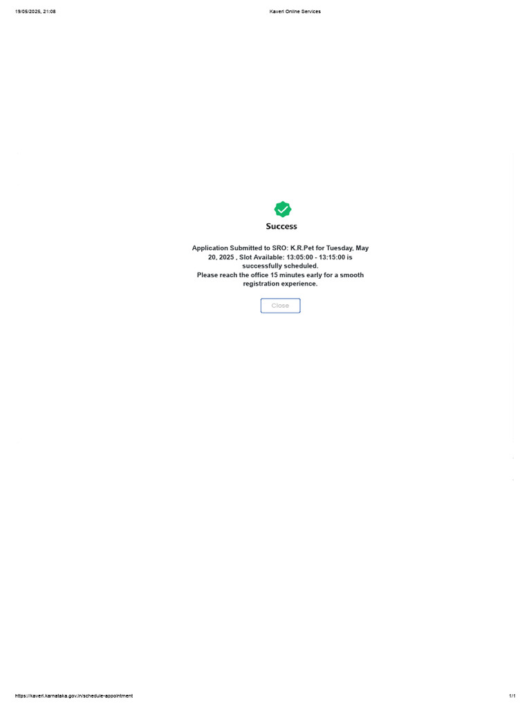 Kaveri Online Services | PDF