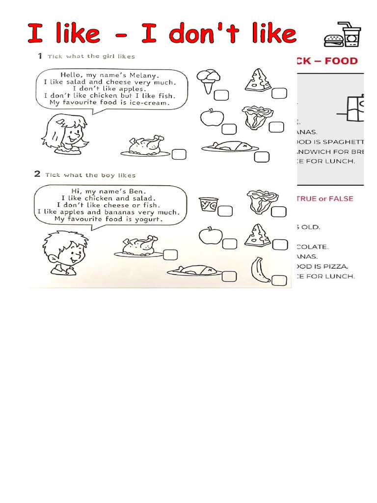 I Like | PDF