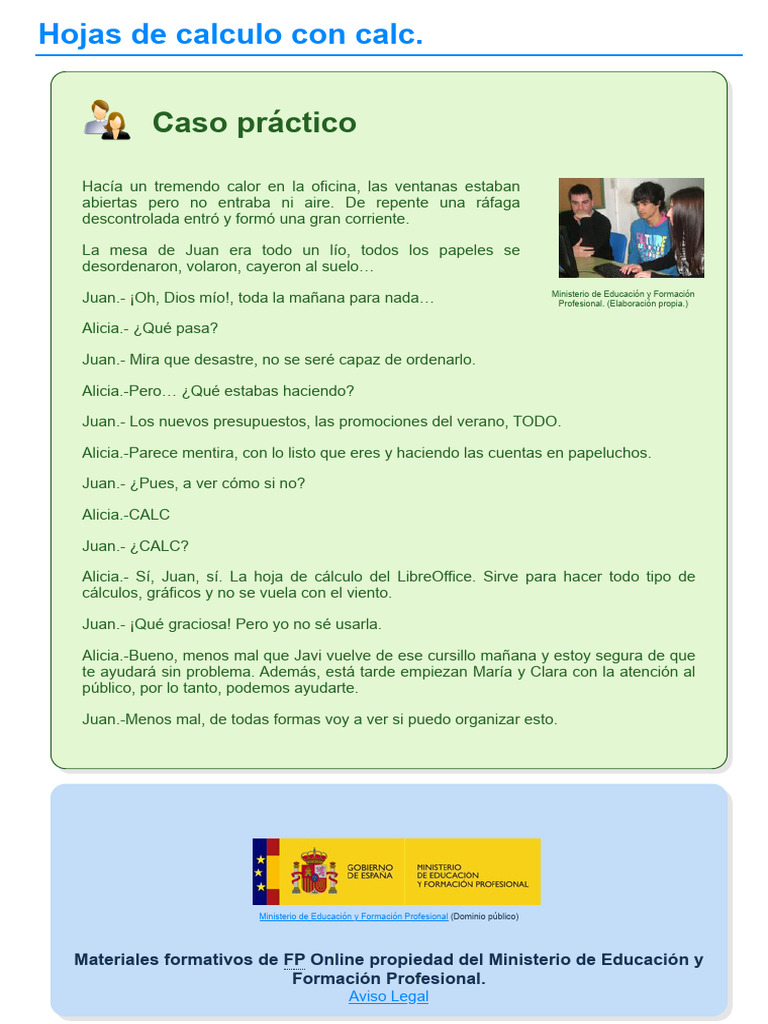 SMR AOF04 Hojas de cálculo con Calc | PDF | Hoja de cálculo | Software