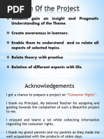 Consumer Awareness Project Class10 | PDF | Consumer Protection