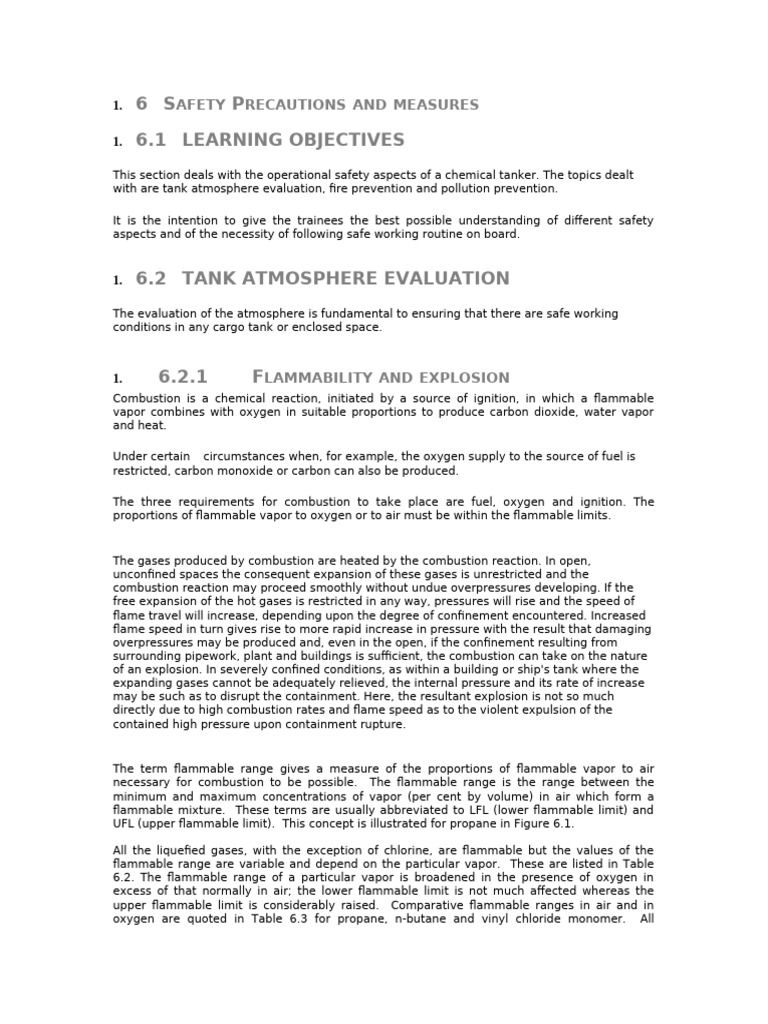 Safety Precautions & Measures | PDF | Combustion | Fires