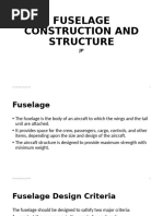 Fuselage Types of Construction | PDF | Fuselage | Truss