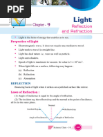 Class 10 Light Reflection & Refraction Notes | PDF | Mirror | Light