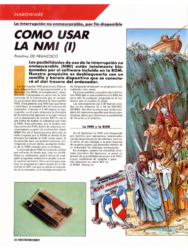 MICROHOBBY-Como Usar La NMI | PDF