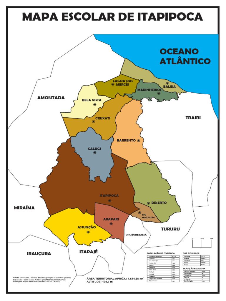 Anexo 1 - Mapa de Itapipoca-1 | PDF