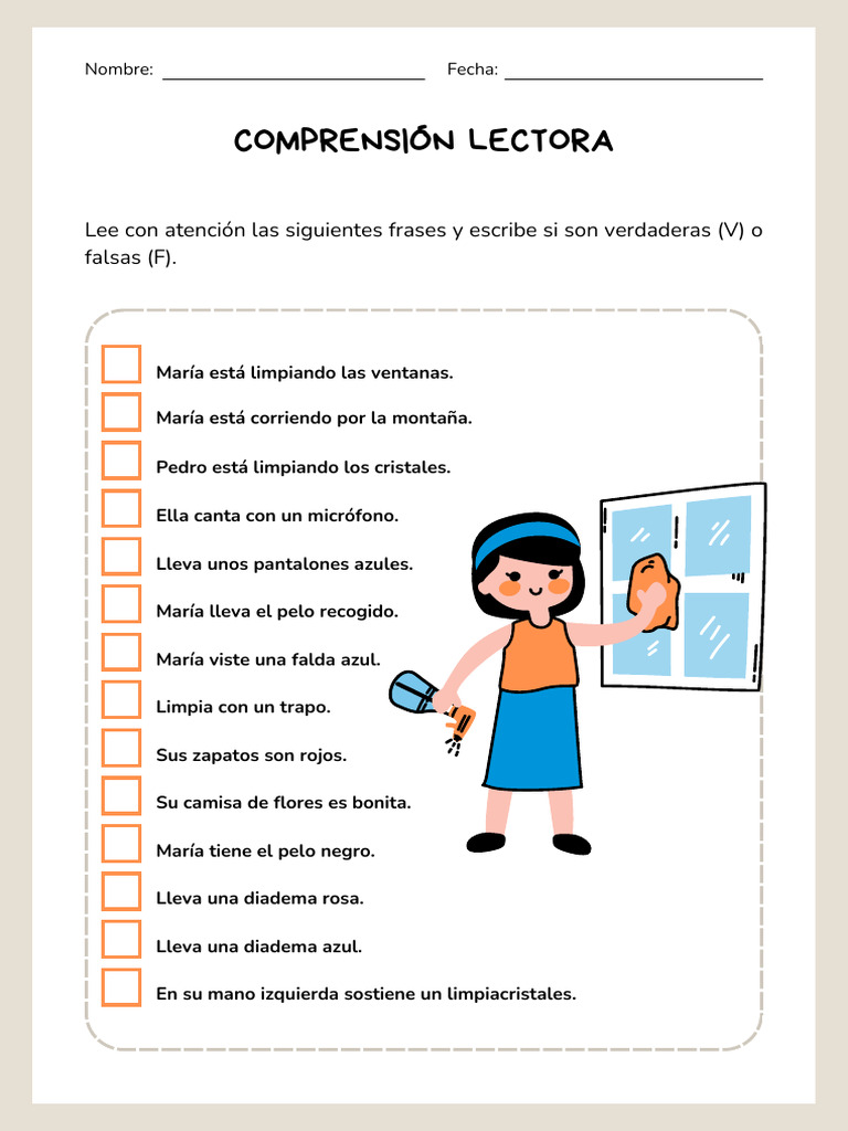 Respuestas de Comprensión Lectora | PDF