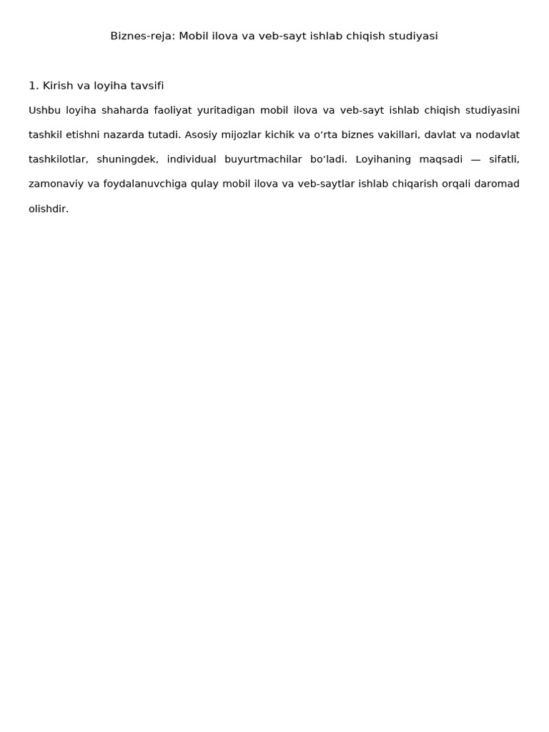 IT Biznes Reja | PDF