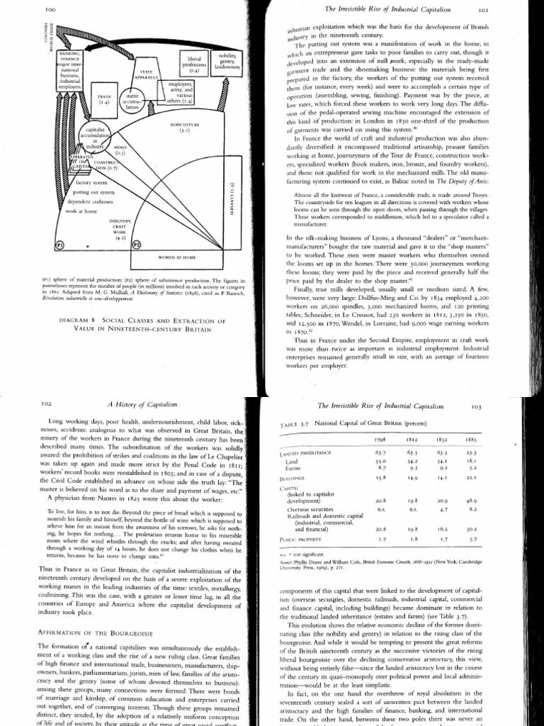 The Irresistible Rise of Industrial Capitalism | PDF | Economies