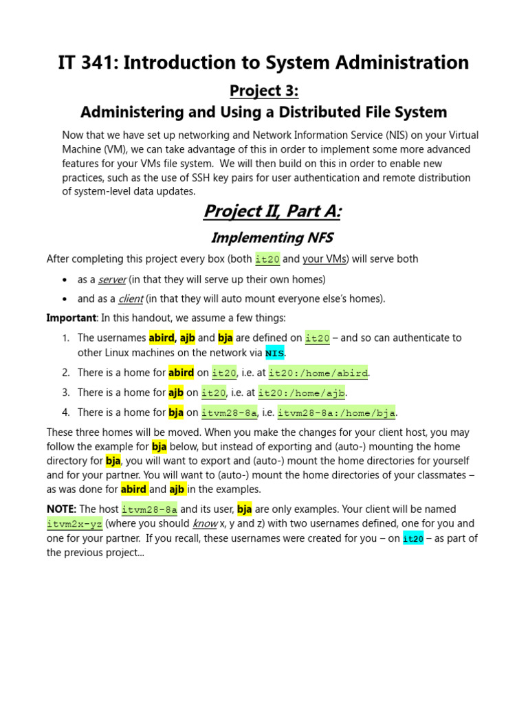 p3 DFS Auth Rdist | PDF | Information Technology Management | Operating ...