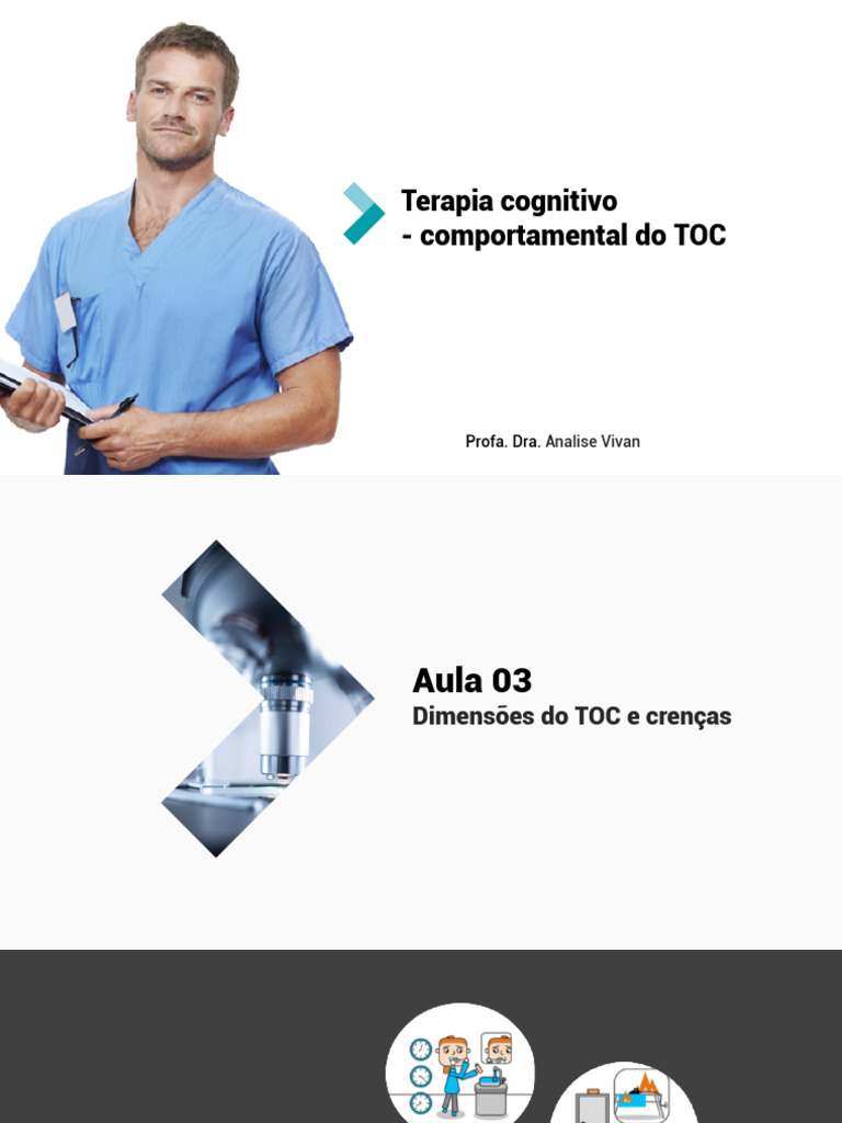 aula 3 toc | PDF | Pensamento | Transtorno obsessivo compulsivo (TOC)