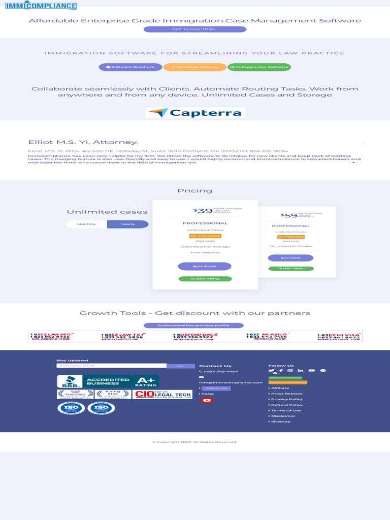 Immigration Case Management | PDF | Computing | Software