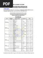 BECE 2025 Revised Timetable | PDF