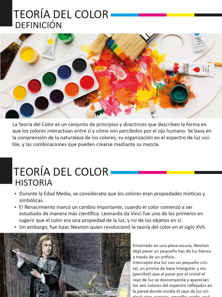Fundamentos de la Teoría del Color | PDF | Color | Cian