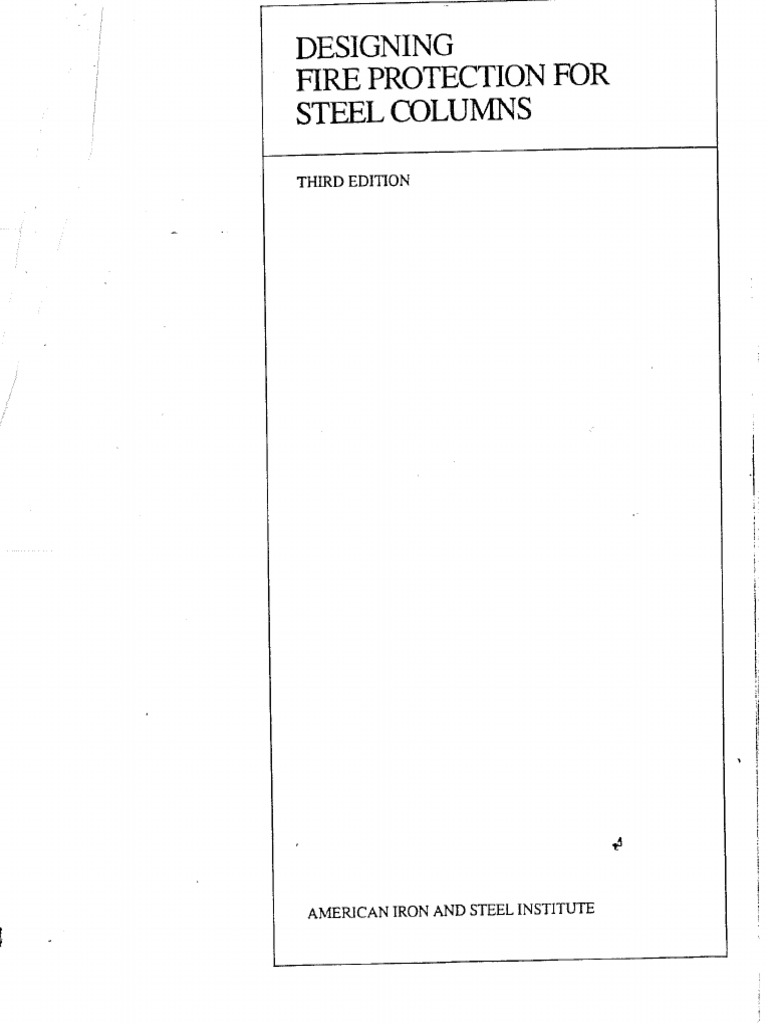 AISI - Designing Fire Protection For Steel Columns - 1980 | PDF