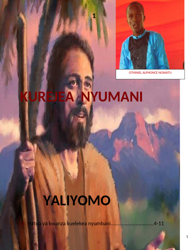 Kutejea Nyumbani | PDF