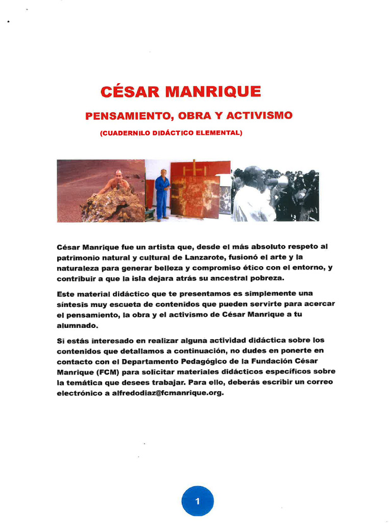 César Manrique | PDF