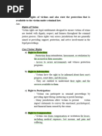 Victims' Charter for South Africa | PDF | Prosecutor | Victimology