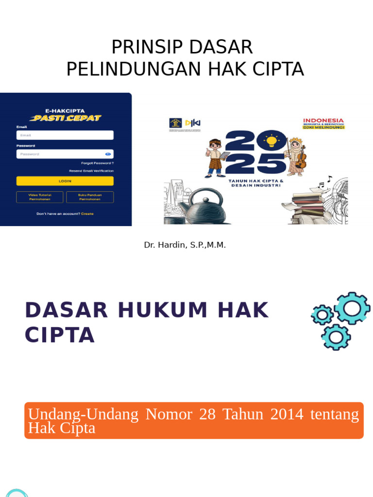 Prinsip Perlindungan Hak Cipta | PDF