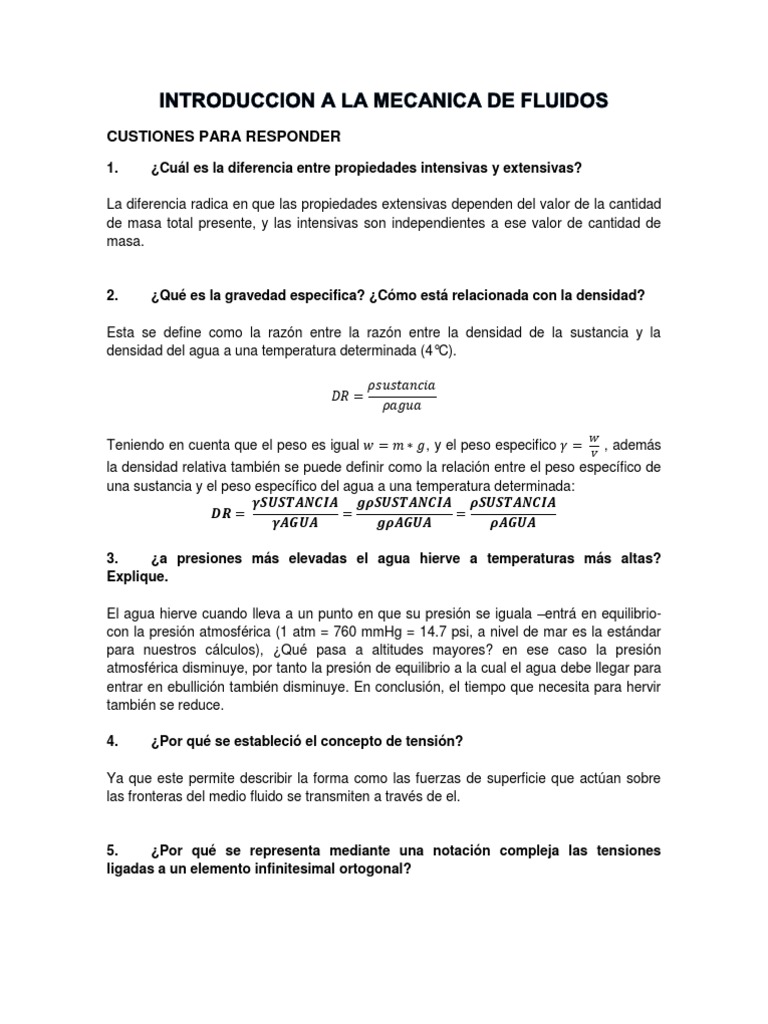 Introduccion A La Mecanica de Fluidos | PDF | Fluido | Viscosidad