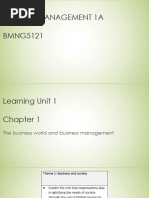 MNB1501 Business Management 1A | PDF | Entrepreneurship | Leadership
