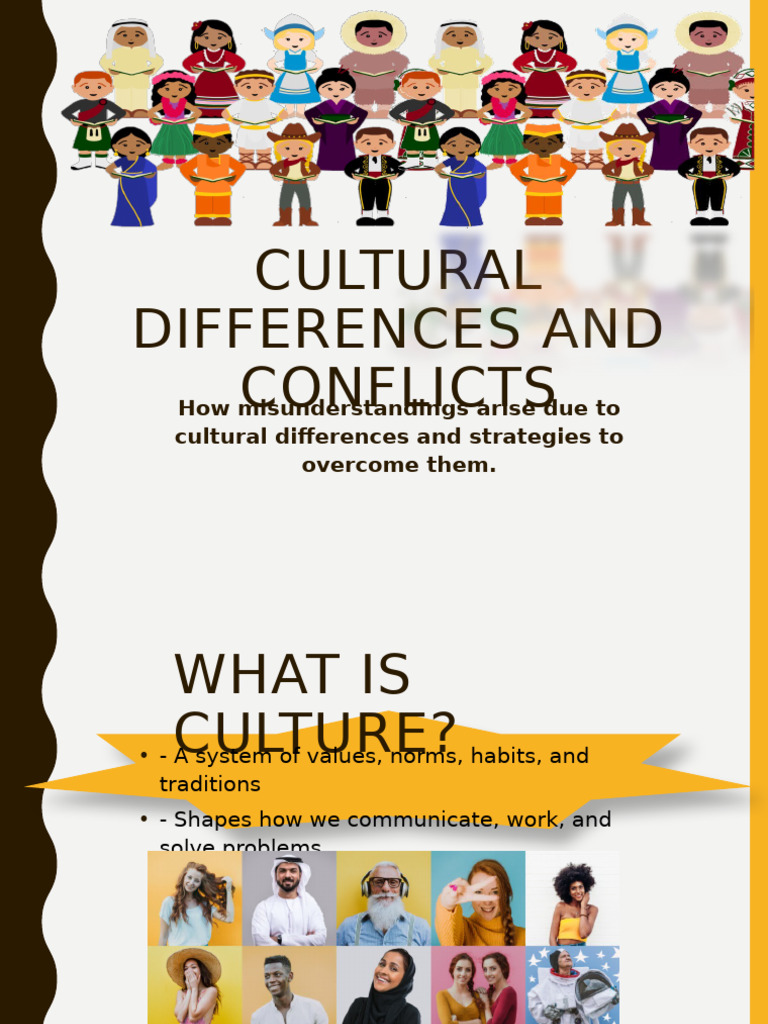 Cultural Differences and Conflicts | PDF