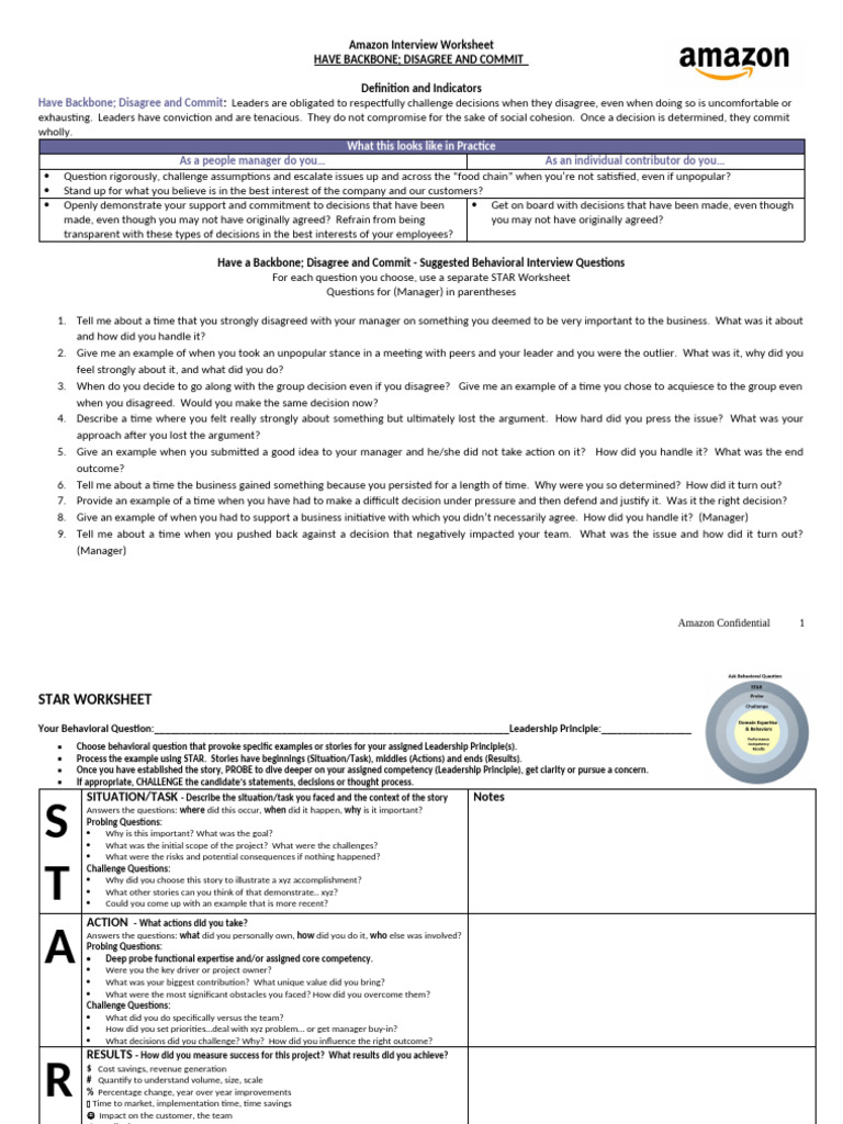 Have Backbone - Disagree and Commit | PDF | Leadership | Social Psychology