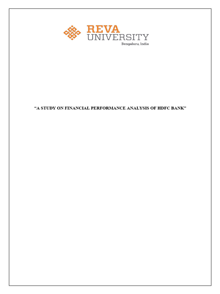 Chandana Sree M - R21MB131 - 2024 | PDF | Banks | Market Liquidity