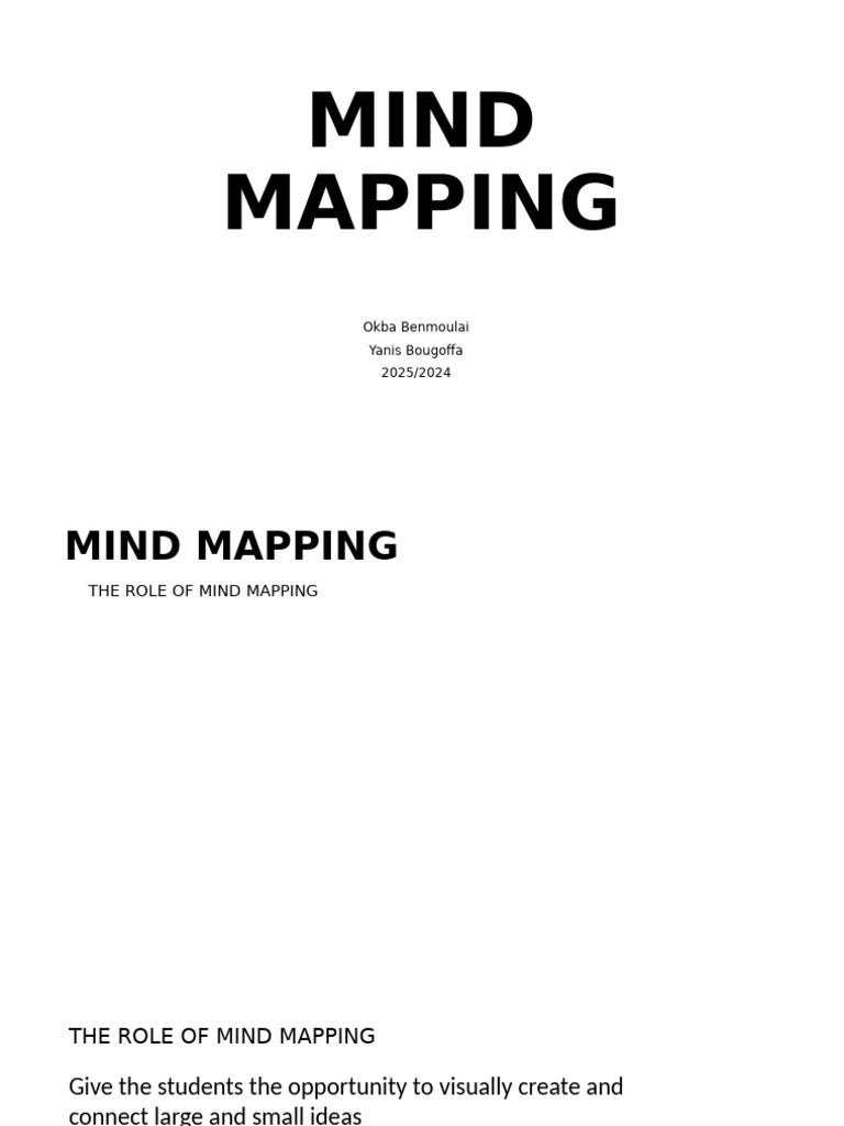 Mind Mapping | PDF