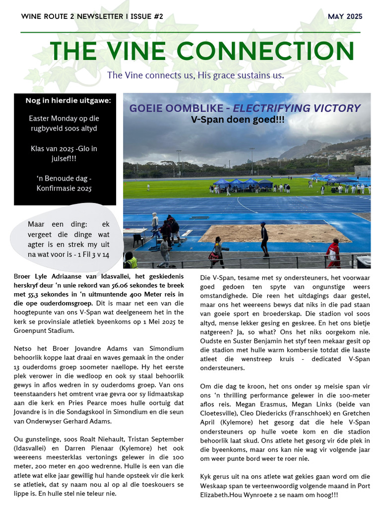 The Vine Connection - May 2025 | PDF