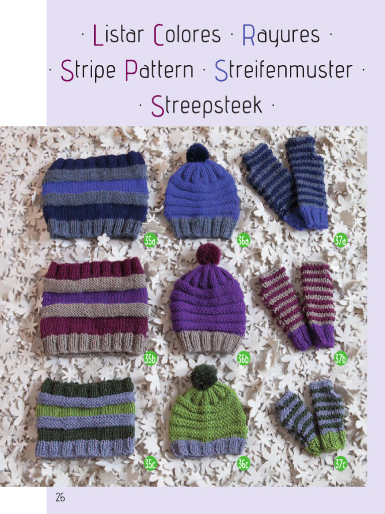 35c - Patron Gorro y Mitones | PDF | Cocina vegana | Plantas comestibles