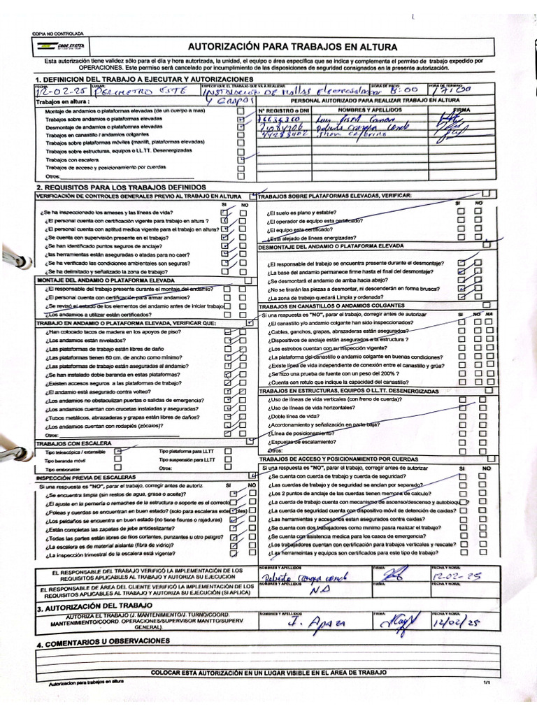 Registros Ptar | PDF